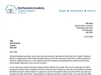 NHS Thank You Letters