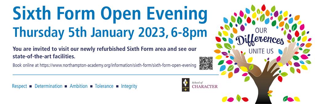 Sixth Form Open Evening Sixth Form Open Evening