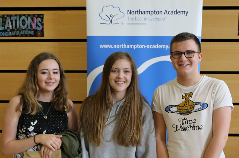 Northampton Academy Students Celebrate Best Ever GCSE Results