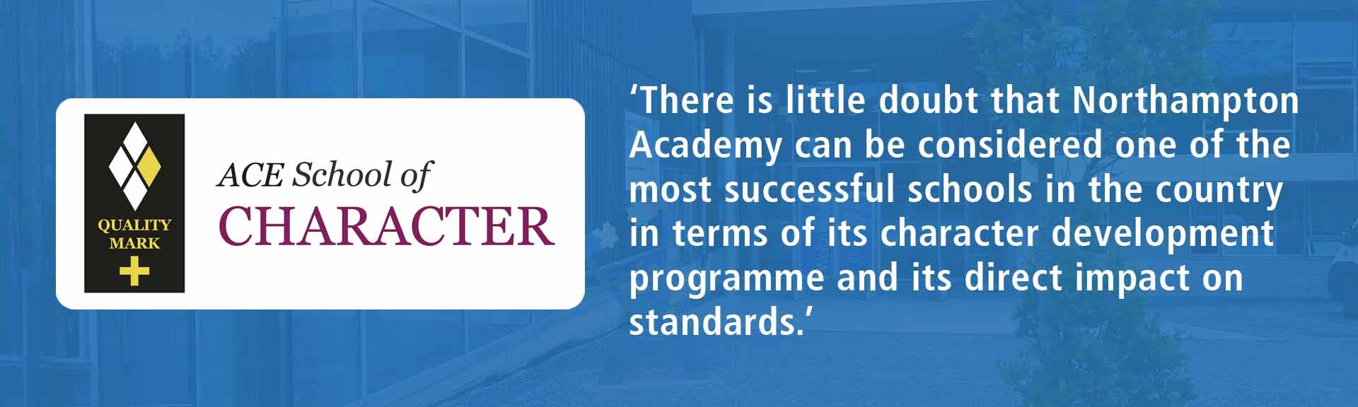 Character at Northampton Academy