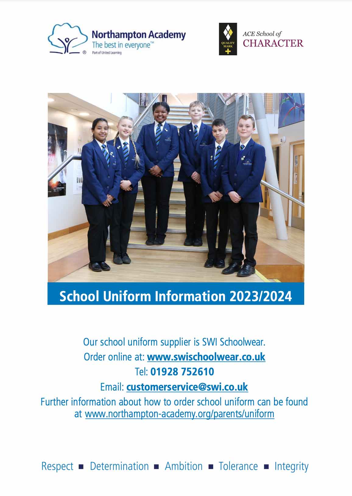Northampton Academy > Parents > Uniform