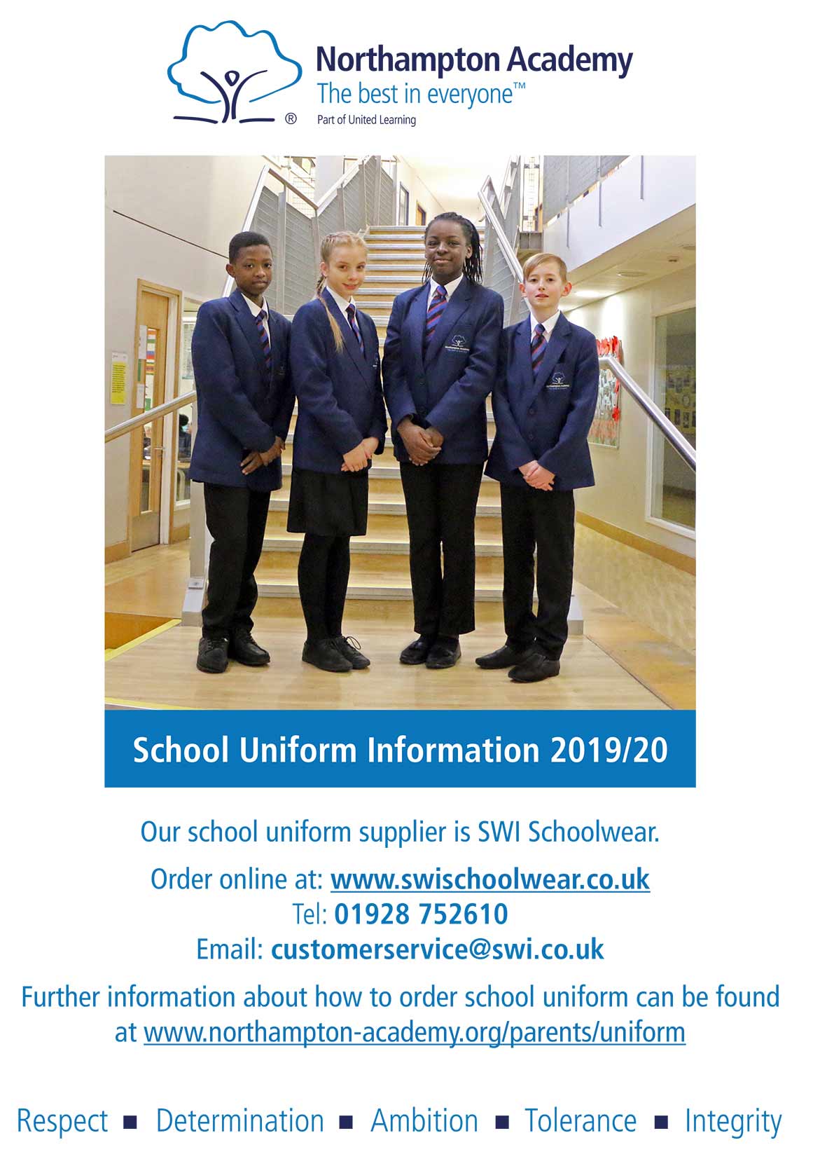 Northampton Academy > Parents > Uniform